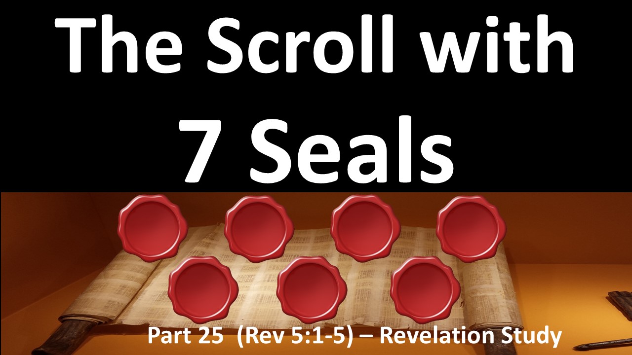 25 - Scroll with 7 seals - The Rock of Offence - Jesus Christ