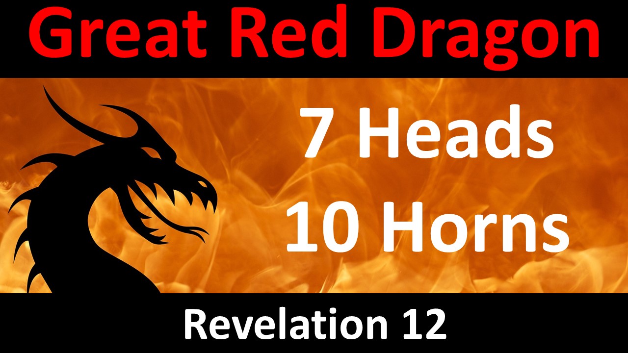 81-Red-Dragon-7-heads-10-horns - The Rock of Offence - Jesus Christ