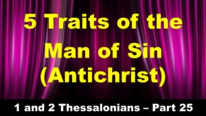 Man of Sin - Traits - The Rock of Offence - Jesus Christ